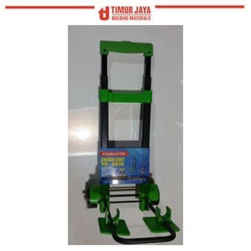 Promo Kenmaster Trolley Galon Aqua Lipat Folded Cart Troly Troli Troley ...
