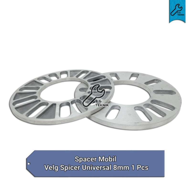 Jual Spacer Mobil 8mm Velg Spicer Universal Satuan / Set 4 Pcs - 8 Mm ...