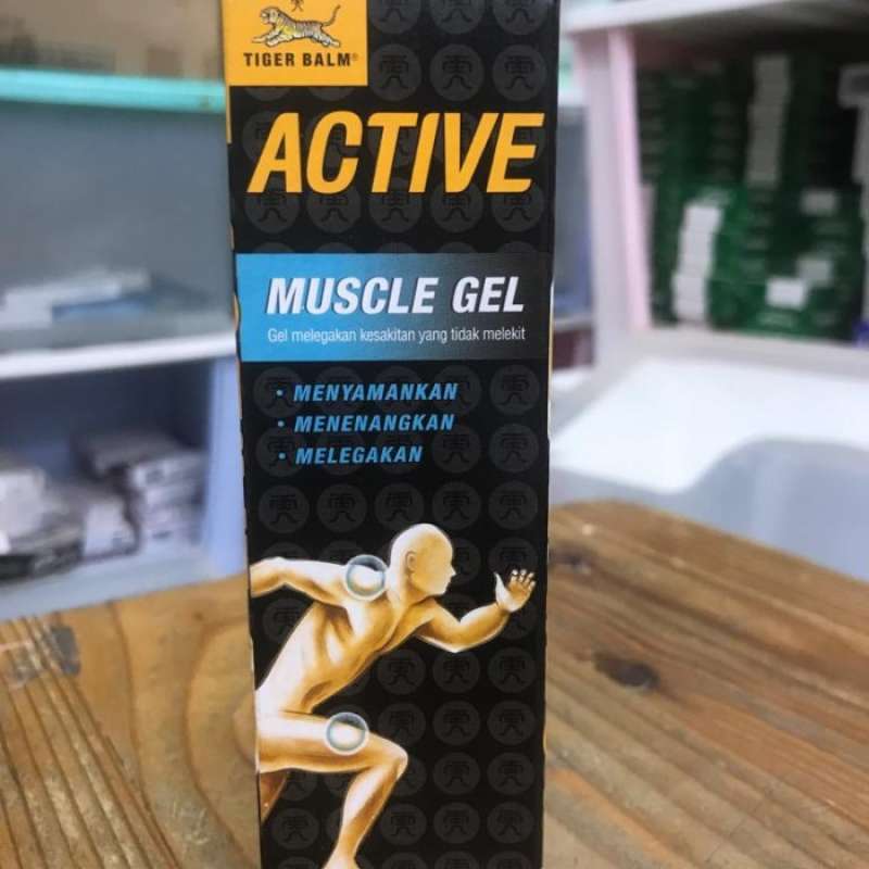 Promo Tiger Balm Active Muscle Rub Gel Pain Relief Cream Pereda Nyeri ...