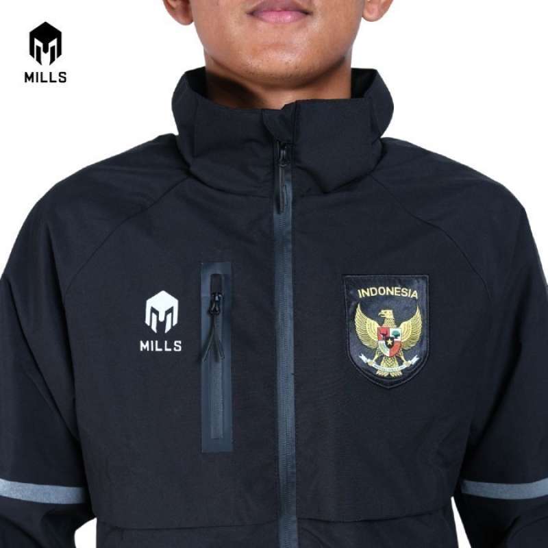 Jual Timnas Indonesia Garuda Jacket Raincoat Black Rain Coat Jaket ...