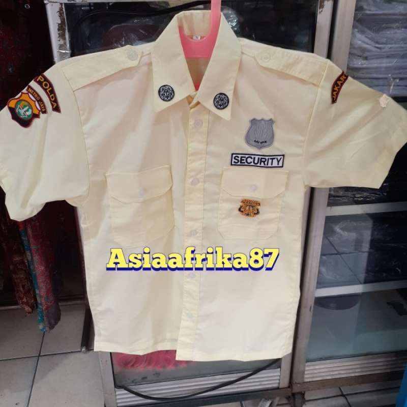 Jual Baju Seragam Satpam Security Pdh Dan Pdl Cream Terbaru 2023 - M Pdl Di Seller Zati Shop ...