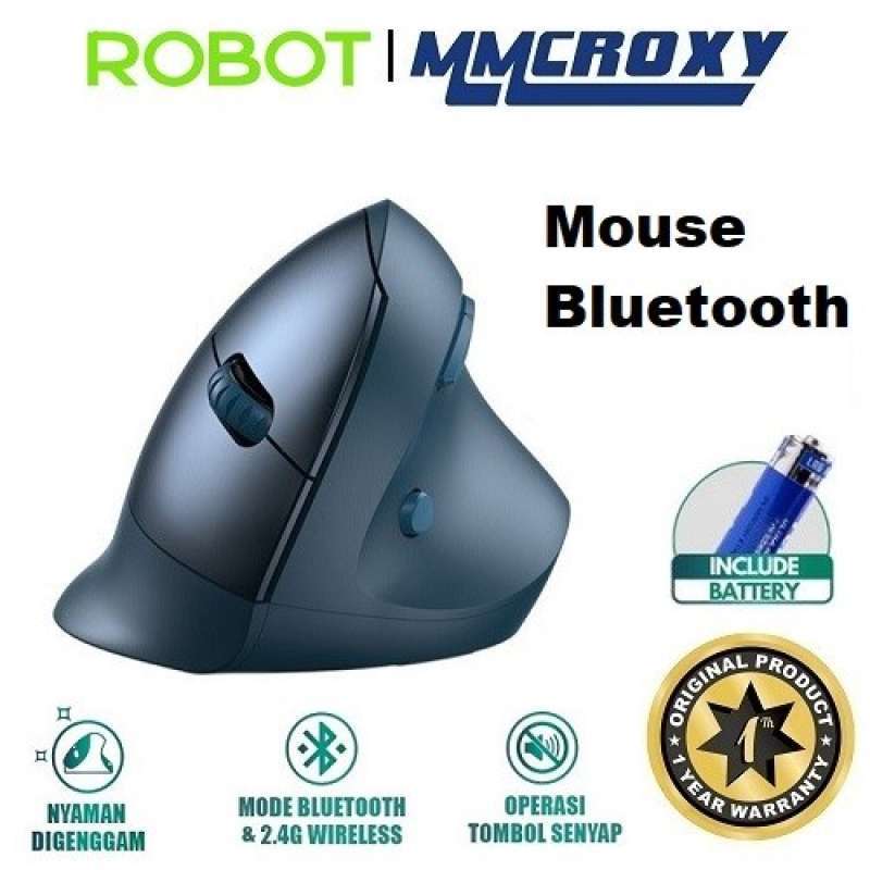 Promo Guru Master 1 Mouse Wireless Vertical Ergonomic 2.4g Dual Mode ...