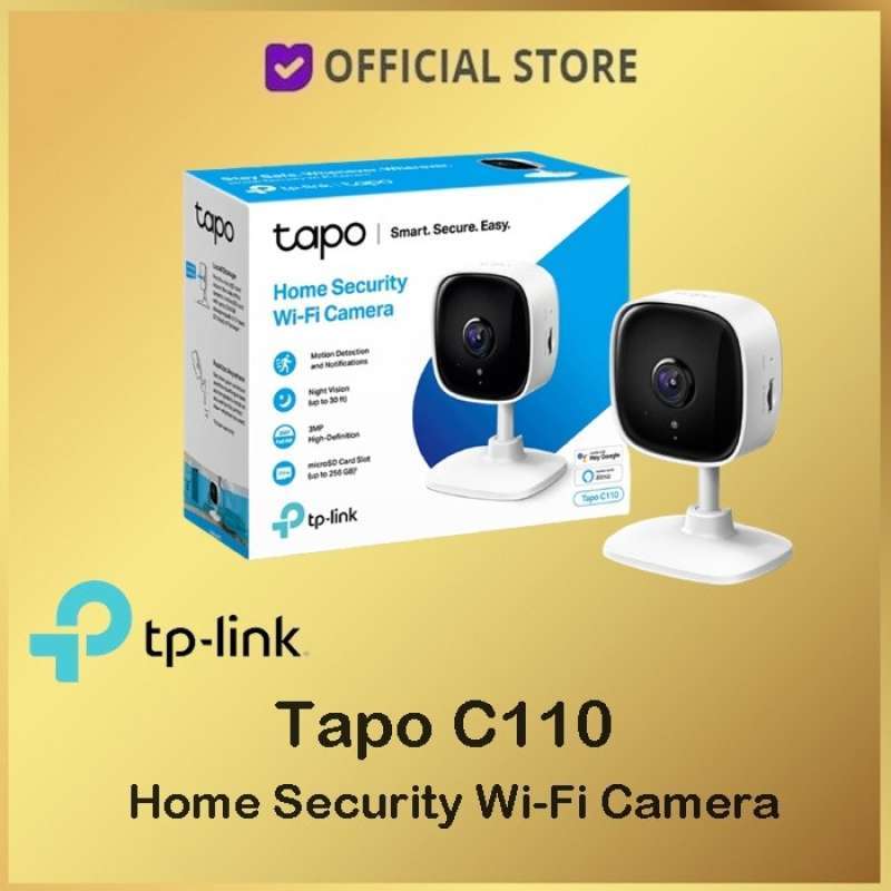 Promo Tp-link Tapo C110 Home Security Wi-fi Camera - Tplink Tapo C 110 ...