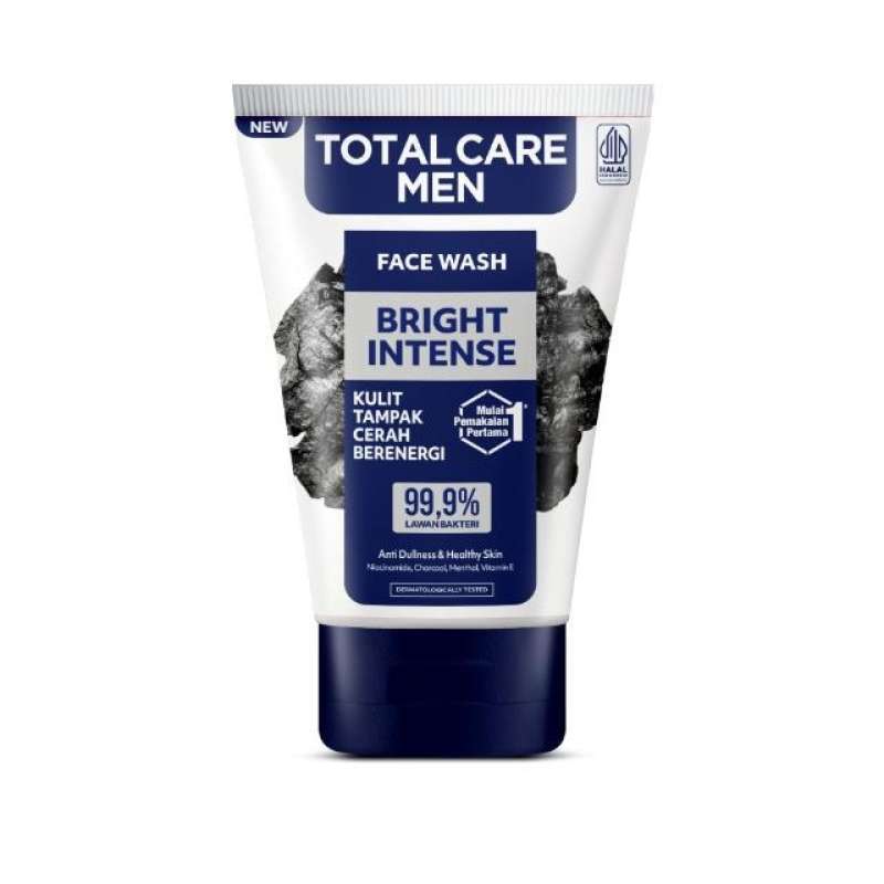Promo Total Care Men Face Wash - Bright Intense [100 G] Diskon 11% Di ...