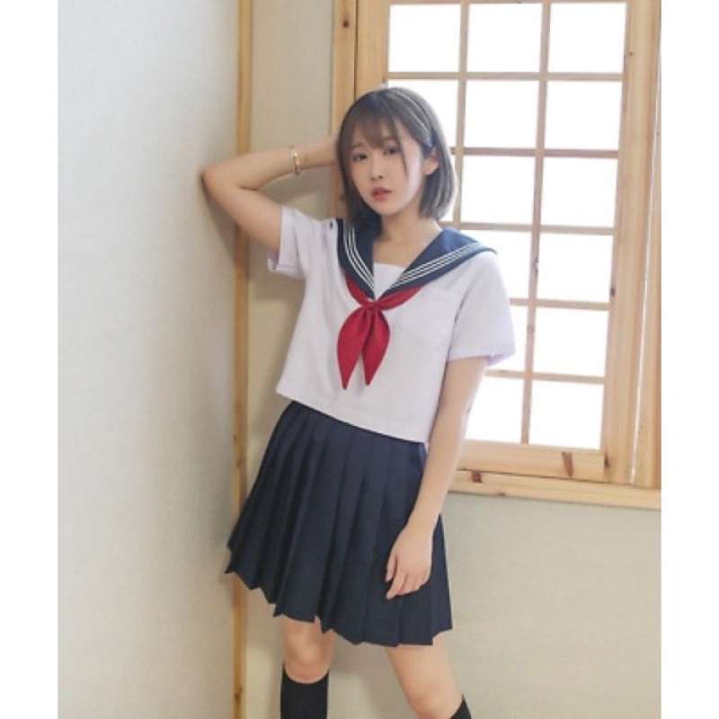 Jual Seifuku Jepang Japanese School Uniform Skirt Sailor Outfit ...