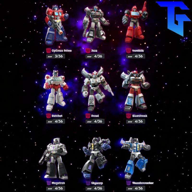 Promo Blokees Gv01 Transformers G1 Galaxy Version 01 Roll Out Mystery ...