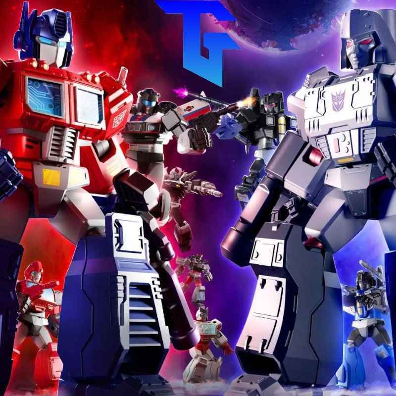 Promo Blokees Gv01 Transformers G1 Galaxy Version 01 Roll Out - Set Of ...