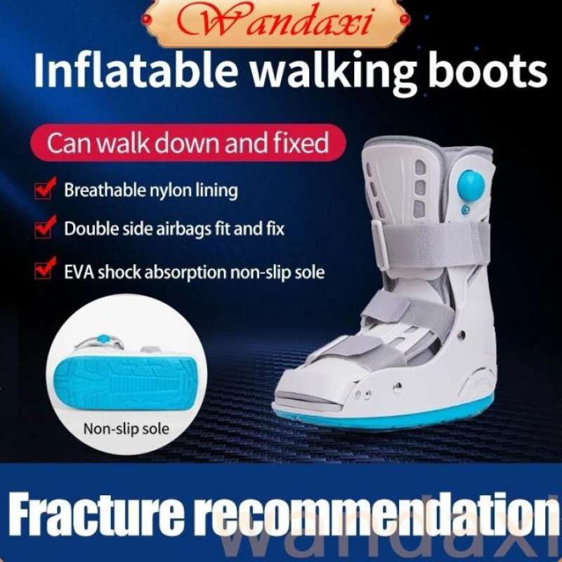 Jual Ada Stok Ankle Walker Boot Sepatu Bot Aircast Ankle Sendi Fixed Di ...
