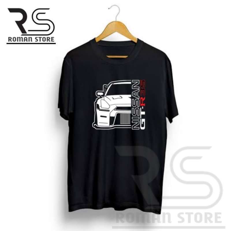 Jual Kaos Baju Nissan Gt-r / Gtr R35 - Kaos Otomotif - Xxl Putih Di ...