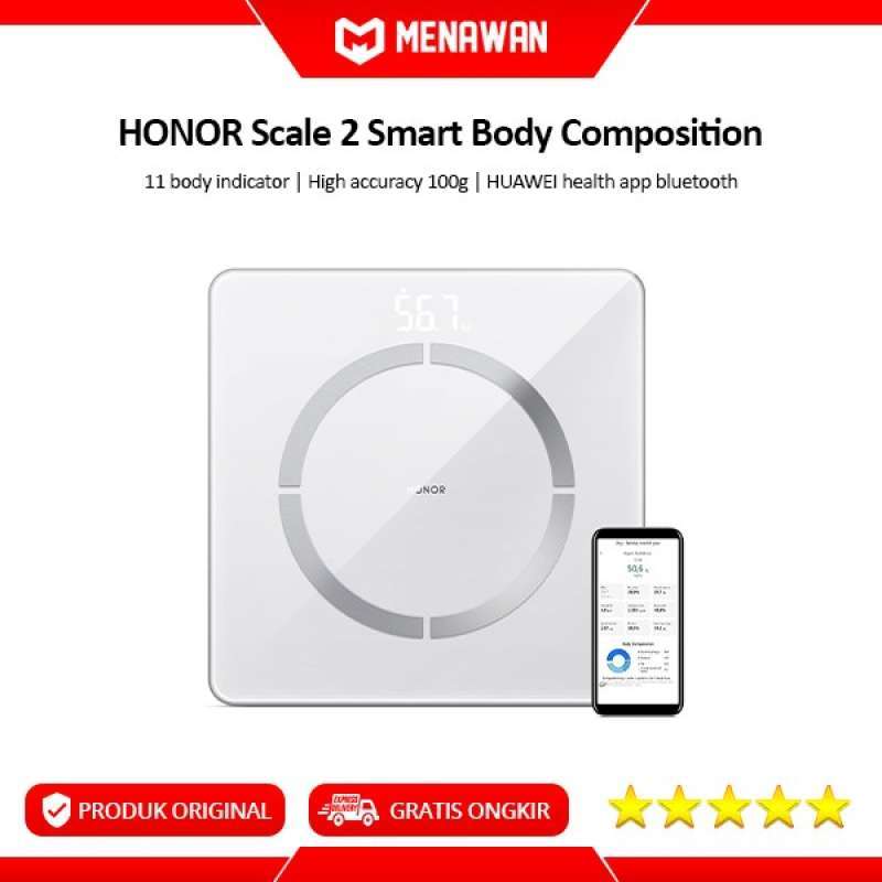 Promo Honor Scale 2 Smart Body Composition Timbangan Badan Digital ...