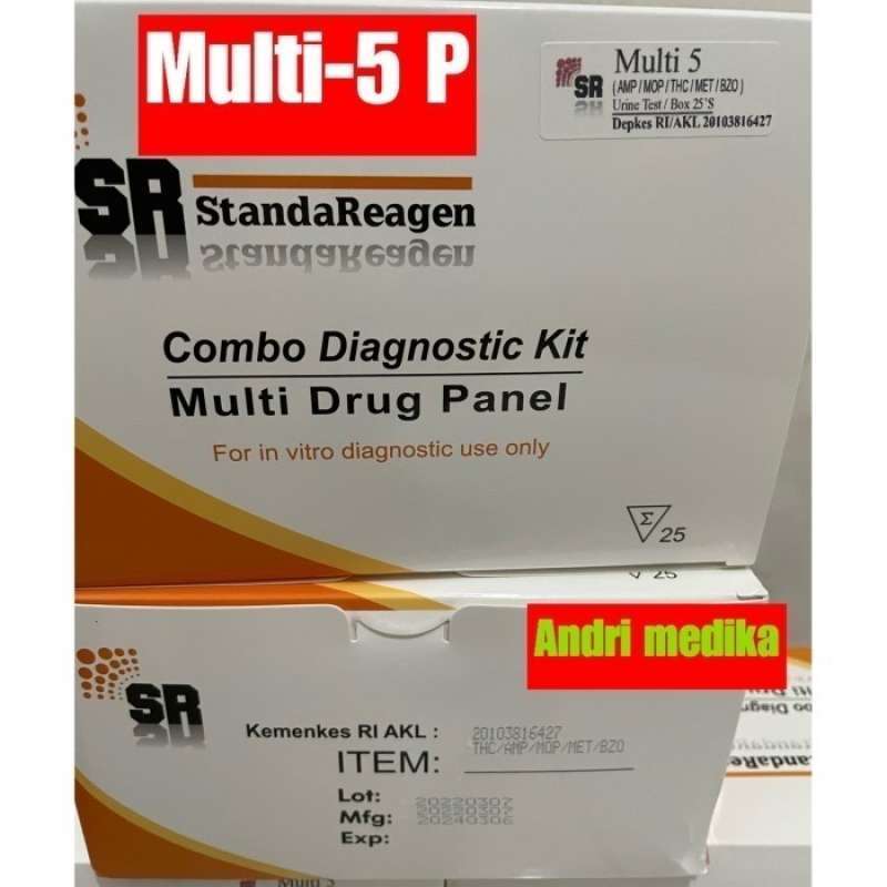 Promo Drug Abuse Multi 5 Parameter Merk Sr Harga Murah Diskon 23% Di ...