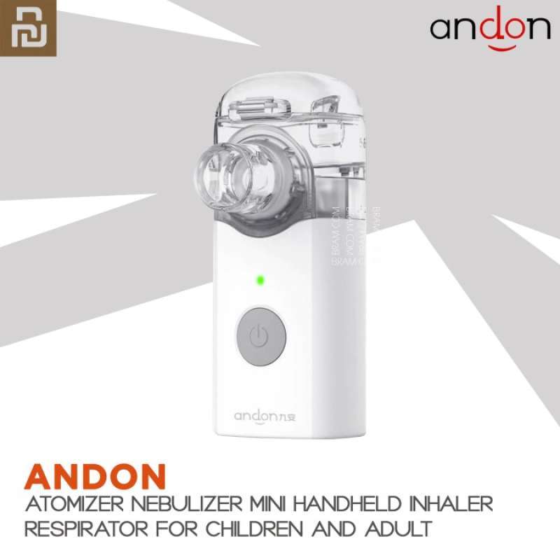 Promo Andon Portable Micro-atomizer Nebulizer Inhaler Diskon 23% Di ...