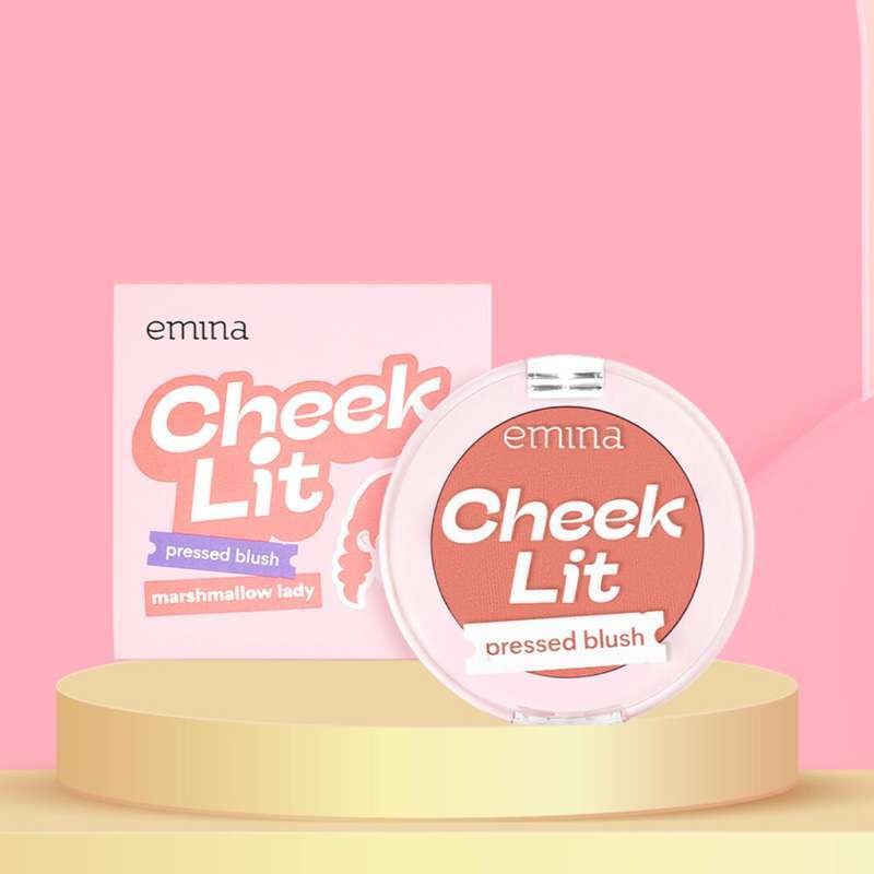 Promo Emina Cheek Lit Pressed Blush 3.5 G Diskon 10% Di Seller Dan+dan ...