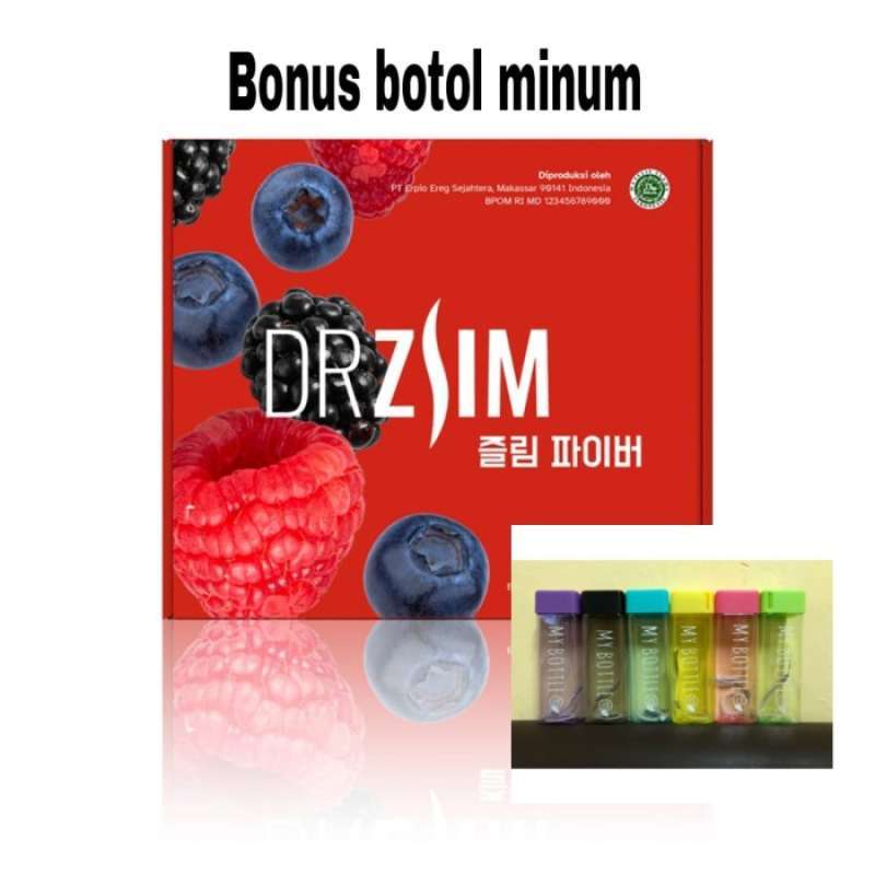 Promo Dr Slim Fiber Minuman Detok 1 Box Isi 10 Sachet Diskon 23% Di ...