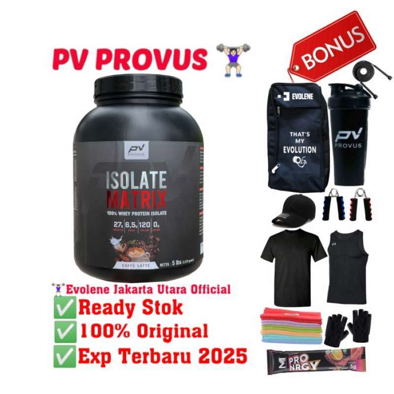 Promo Provus Isolate Matrix 5lbs Pv 100% Whey Protein Isolate Diskon 23 ...