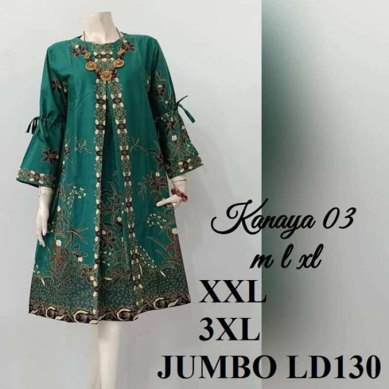 Jual Tunik Batik Cantik Dan Elegan Baju Pesta Wanita Modern Ukuran ...