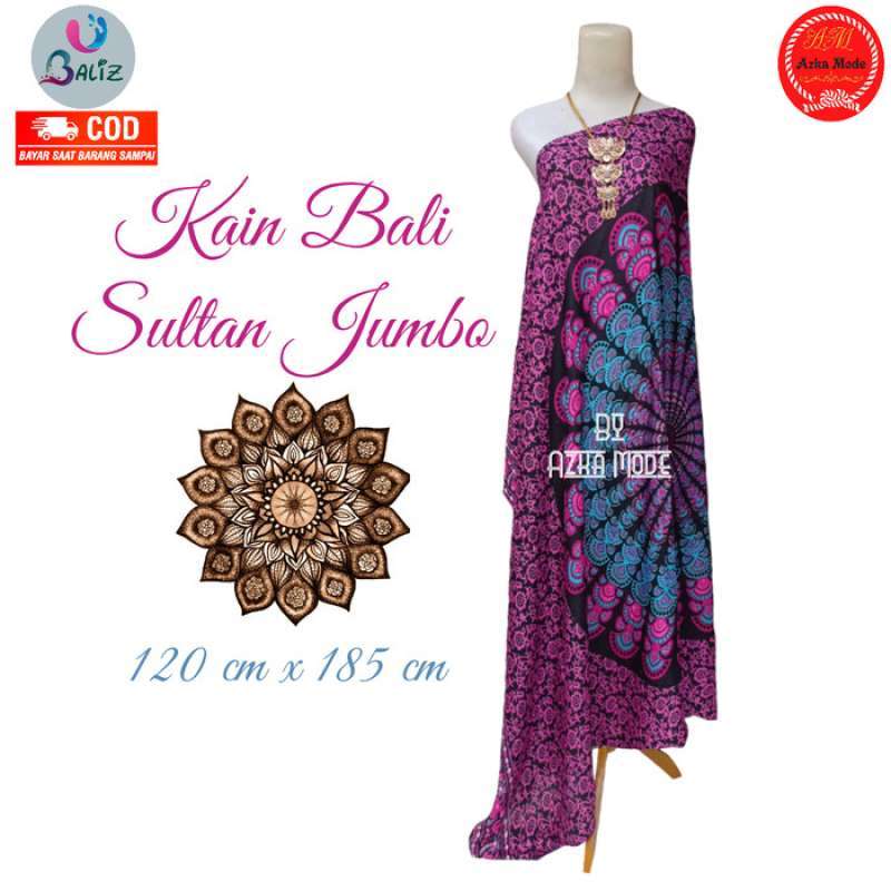 Jual Kain Bali Pantai/kain Bali Motif Sultan Jumbo/kain Bali Lembut ...