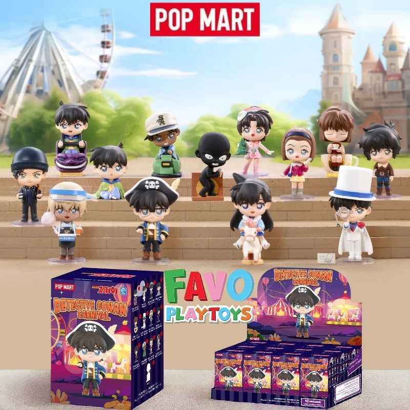 Promo Pop Mart Detective Conan Case Closed Carnival Series Blind Box ...