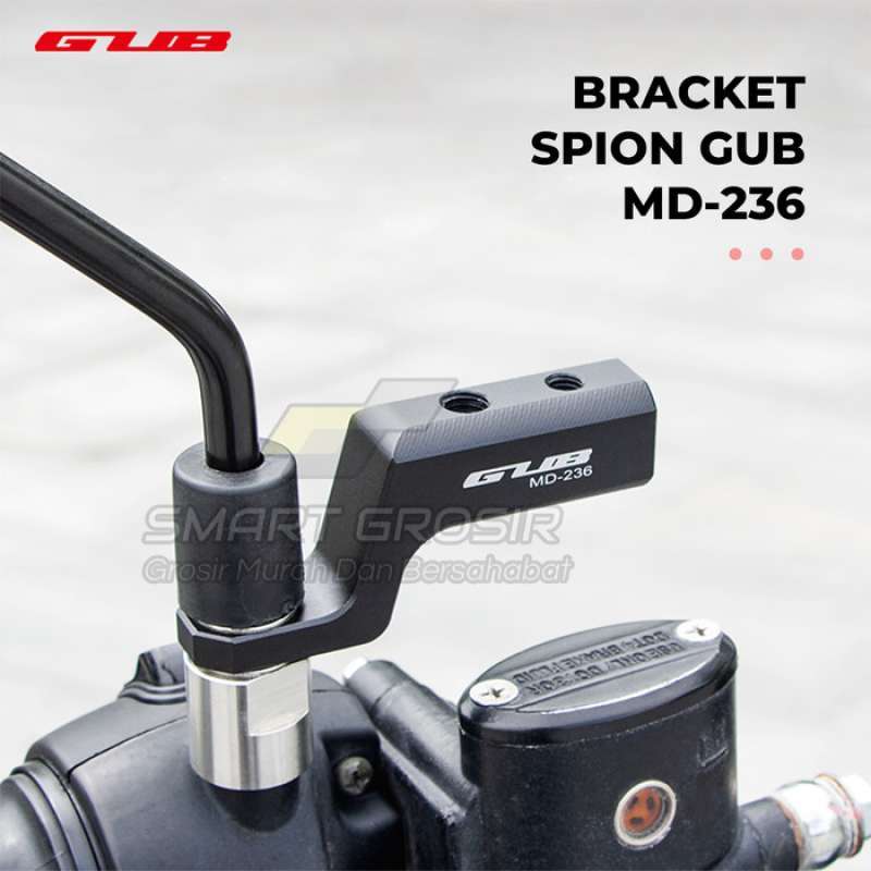 Promo Phone Holder Hp Gub P50 Motor Full Besi Alumunium Stang Spion Sepeda T - Breket Gub 236 ...