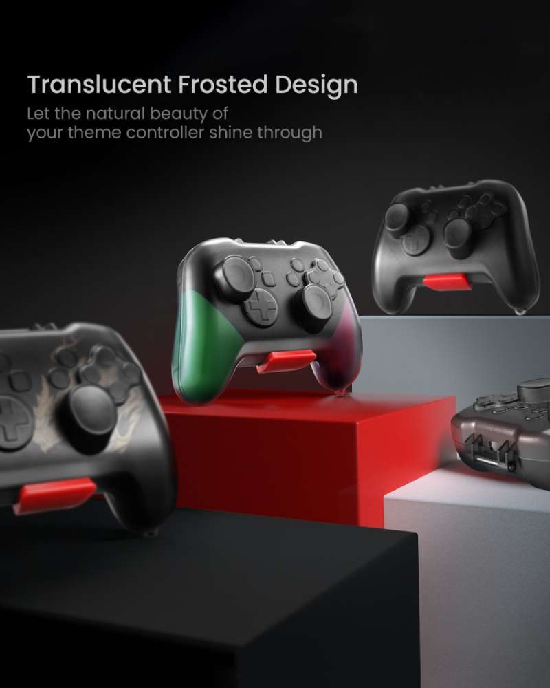 Jual Tomtoc A05-025d01 Switch Pro Controller Case | Black Transparent ...