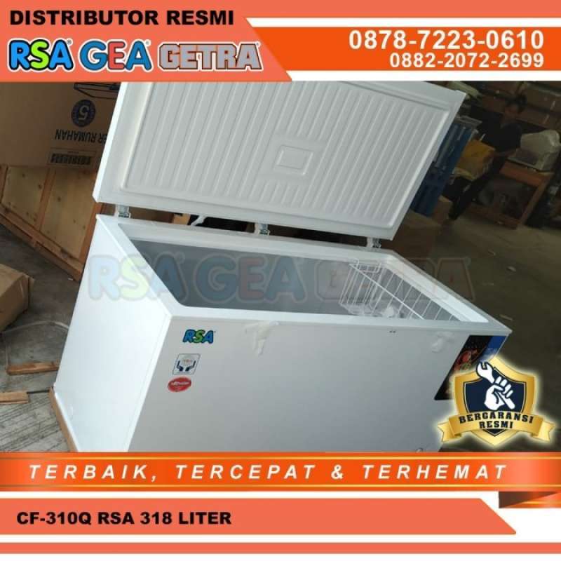 Promo Rsa Freezer Box Cf 310q - 310 Liter Putih Diskon 33% Di Seller ...
