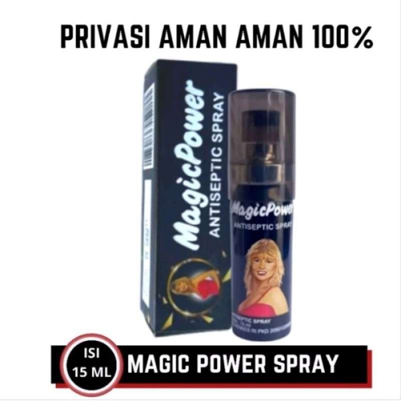 Jual Super Magic Power Spray Original 100% | Bisa Untuk Spray Mati Rasa Saat Berolah Raga Di ...
