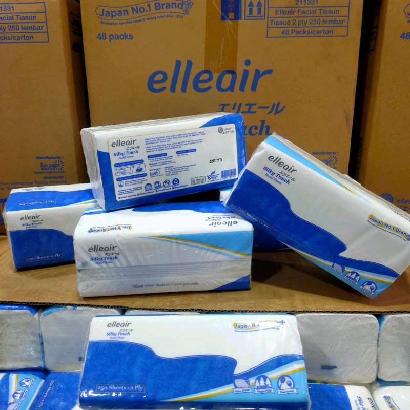 Jual Tissue Tisu Facial Elleair 250 Sheets 2 Ply Di Seller Celced ...