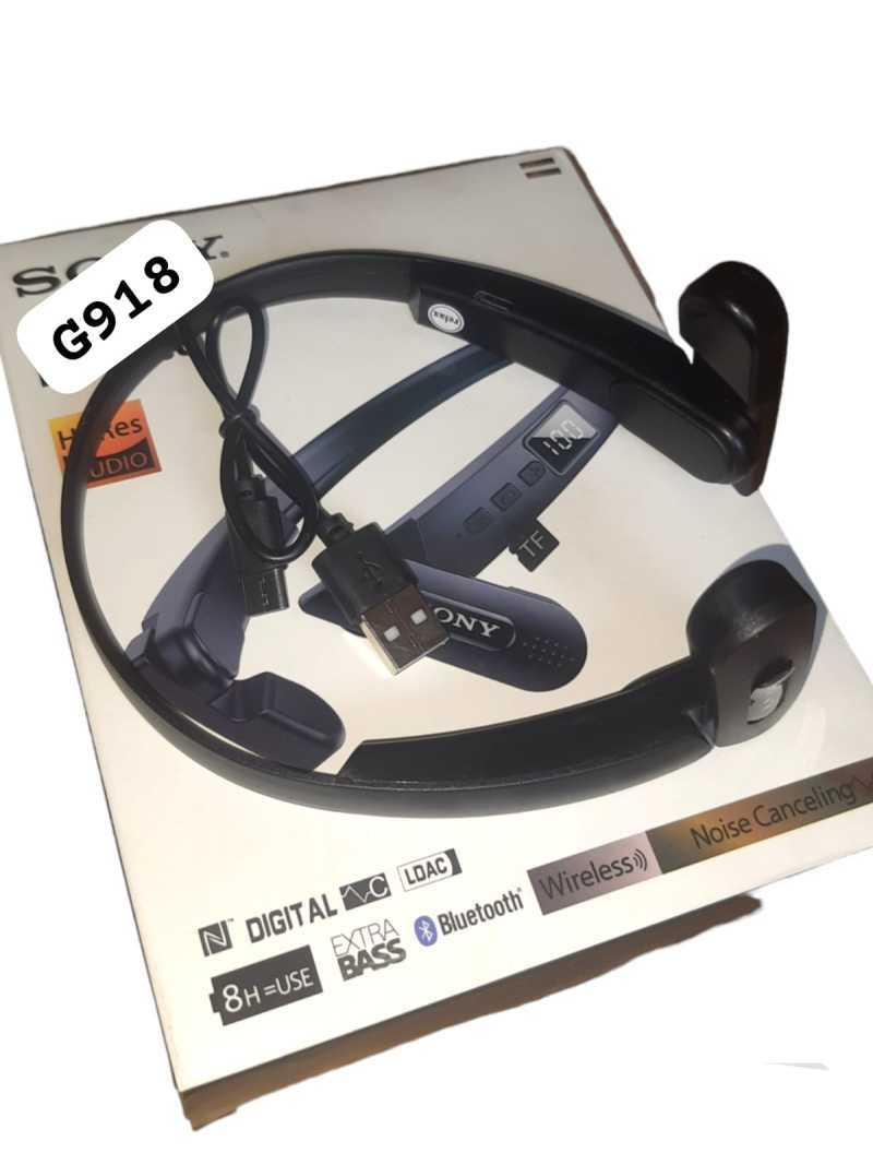Jual G918 Oem Headset Headphones Bone Conduction Stereo Bluetoot ...