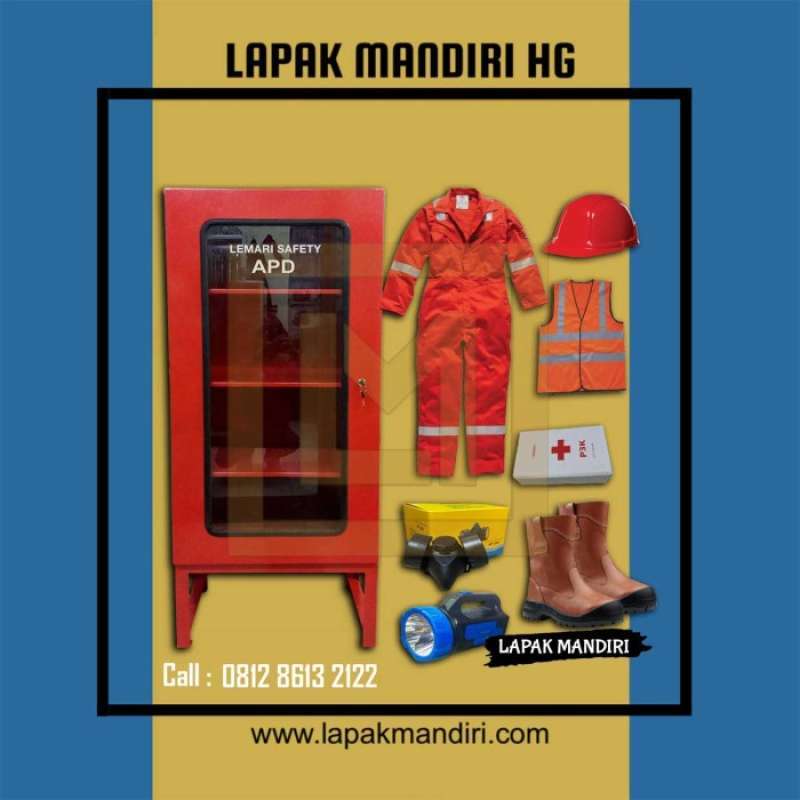 Promo Lemari Safety Lemari Penyimpanan Alat Safety Lemari Safety Set ...