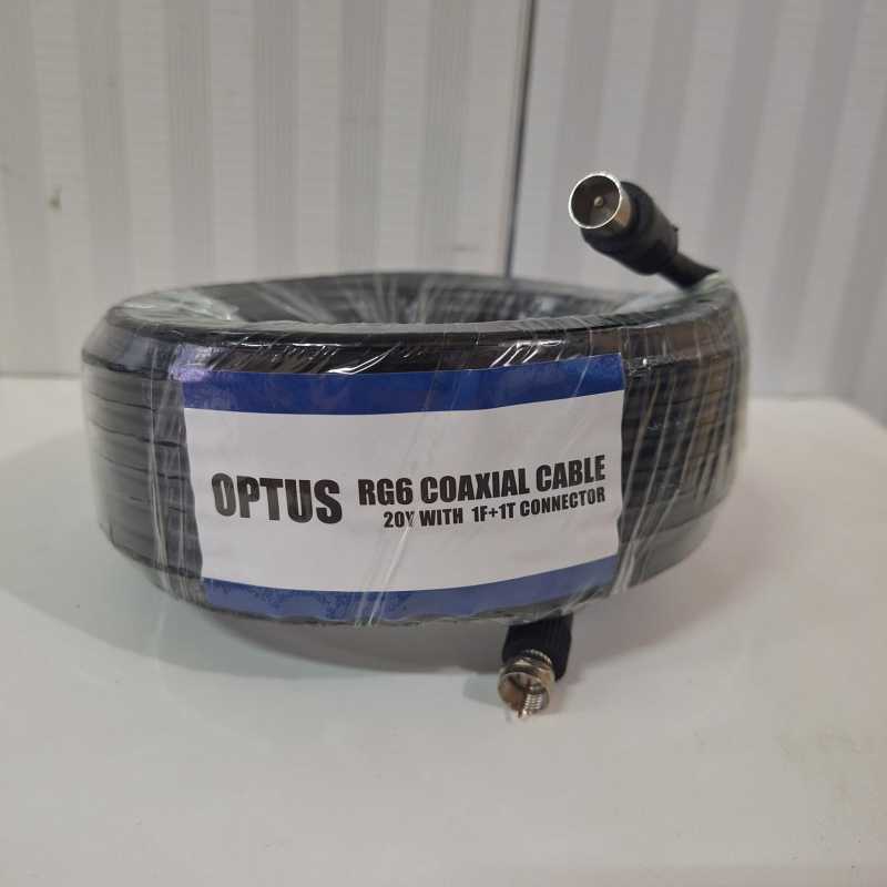 Promo Kabel Antena 20meter Plus Connector Jack Jantan Dan Konector Drat ...