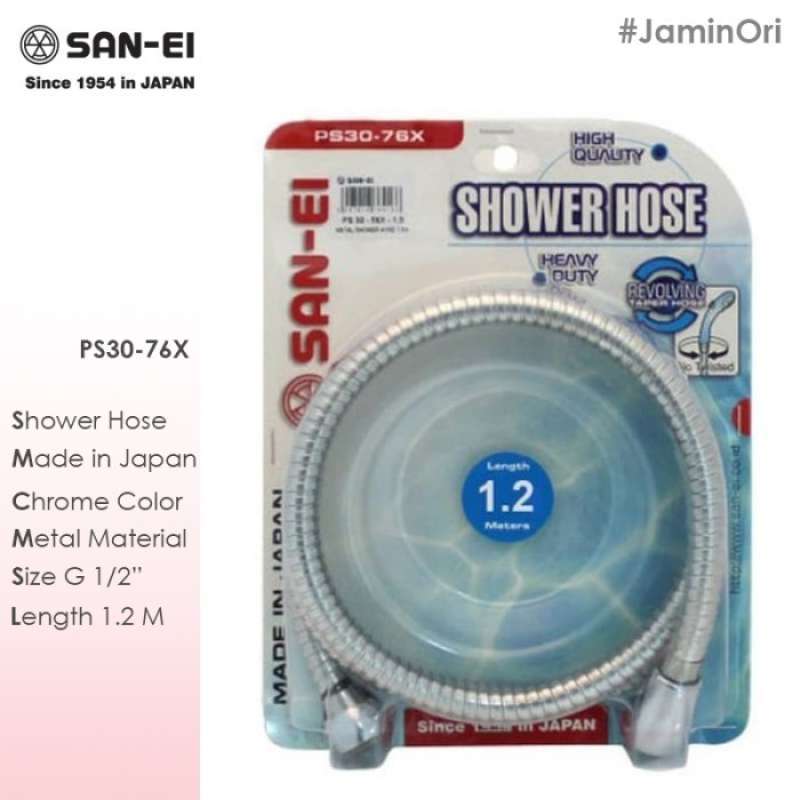 Promo San-ei Selang Shower 1.2 Meter Selang Hand / Jet Shower Ps 30-76x Diskon 23% Di Seller ...