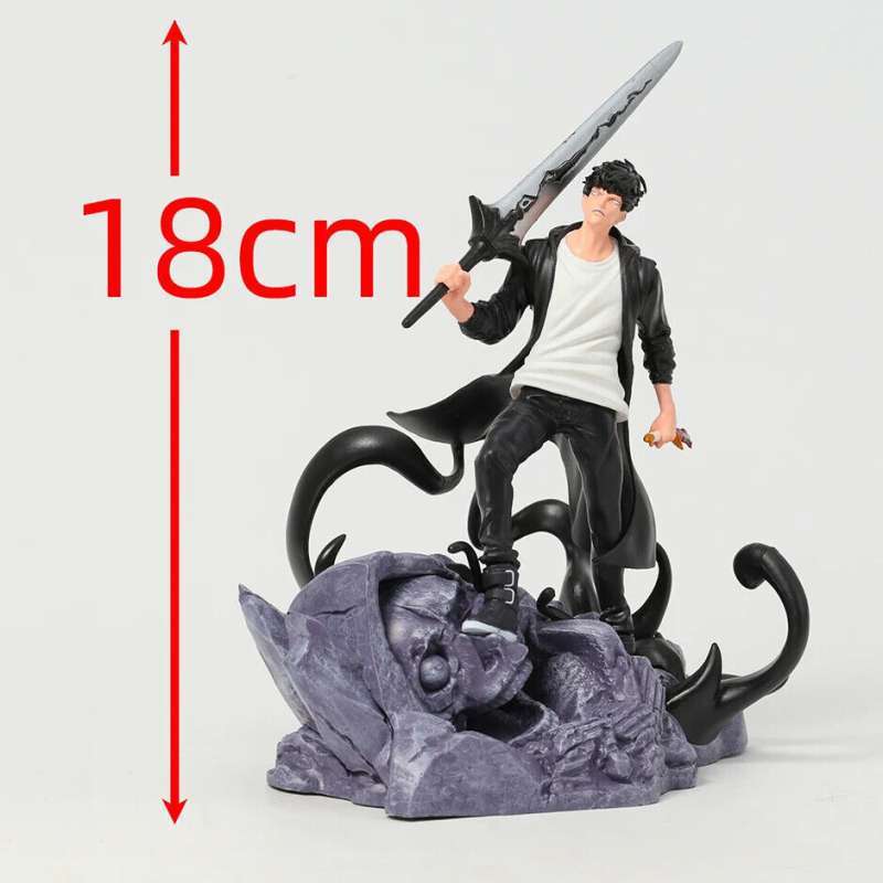 Jual Sung Jin Woo Shadow King Solo Leveling 20cm Action Figure Pvc D ...