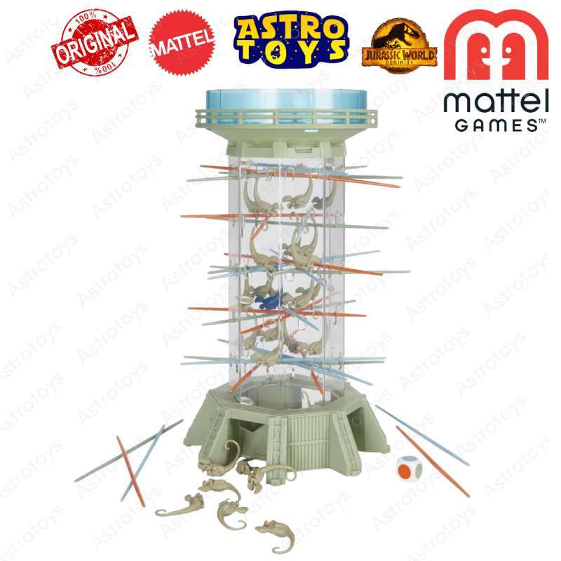 Jual Mattel Games Jurassic Park World Dominion Game Sos Dino Alarm ...