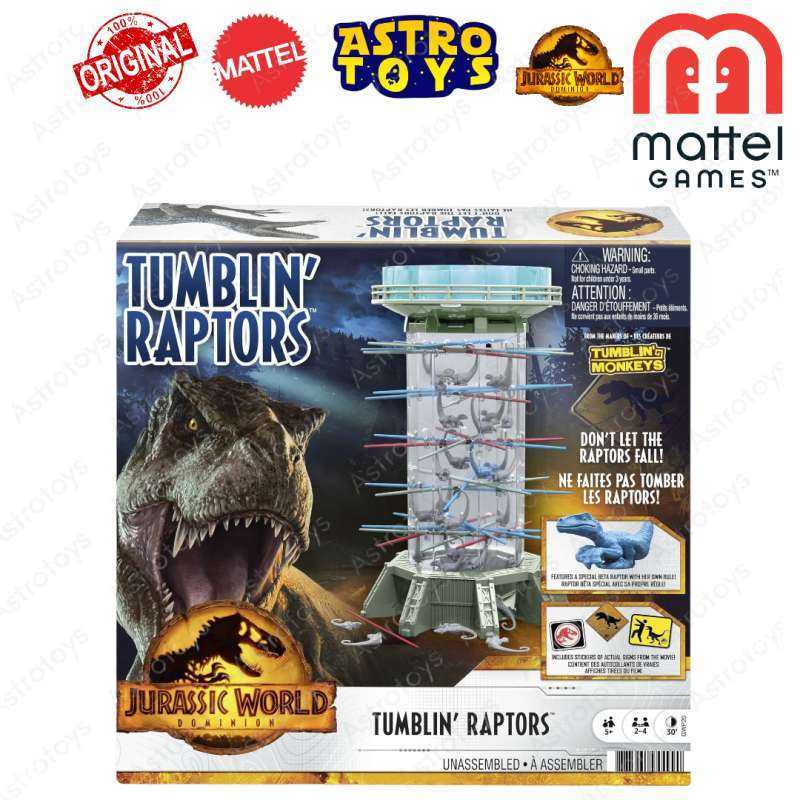 Jual Mattel Games Jurassic Park World Dominion Game Sos Dino Alarm ...