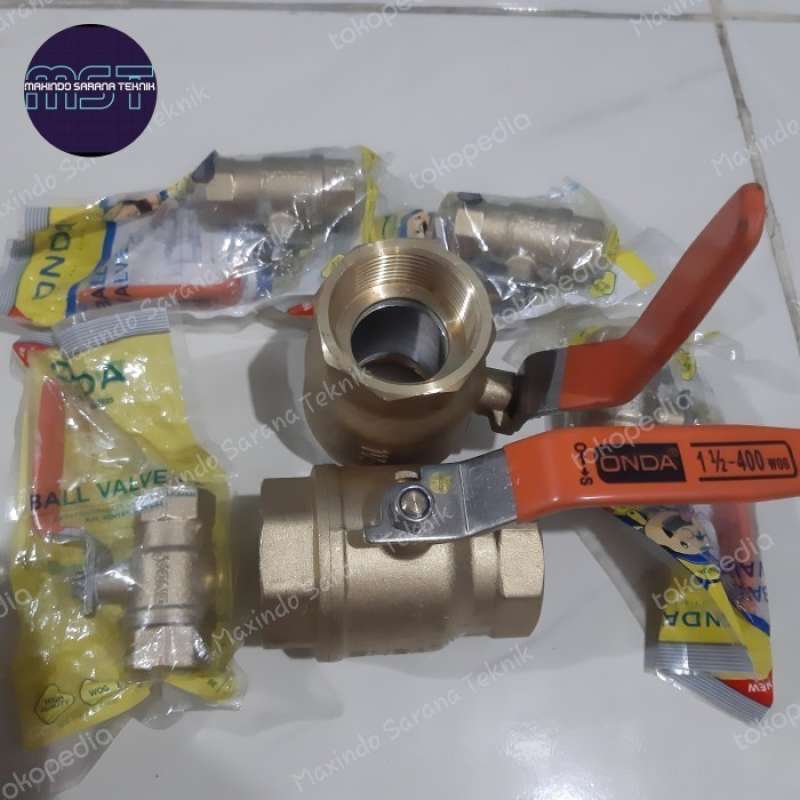 Promo Ball Valve Kuningan 2 Inch / Ballvalve Stop Kran Diskon 23% Di Seller Specta Store ...