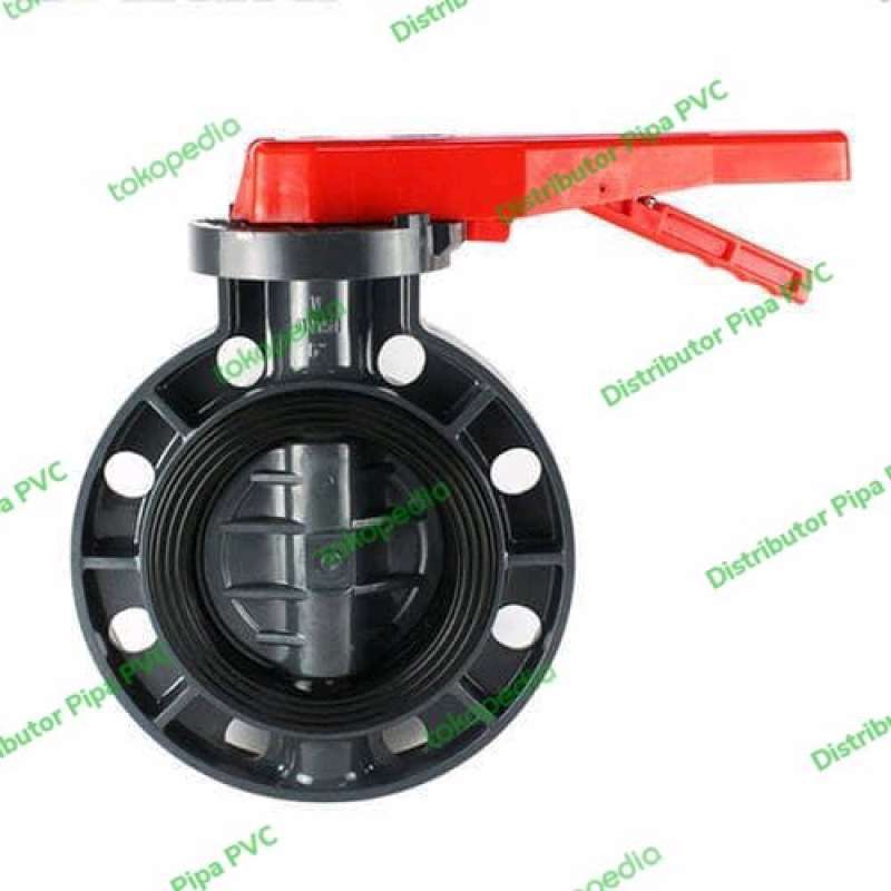 Promo Butterfly Valve Pvc 6 Inch Dn150 Fitting Pvc Pipa Pvc Diskon 23% ...