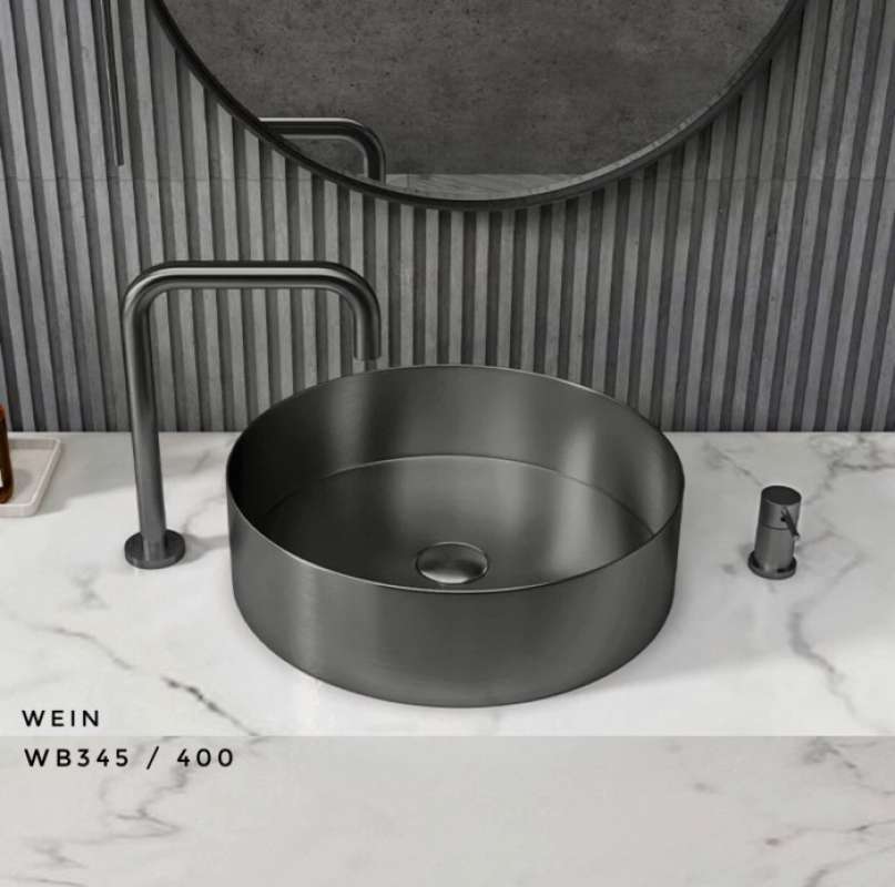 Promo Sink Wastafel Stainless Kotak 304 Pvd Bulat Hitam Black Cuci Wein ...