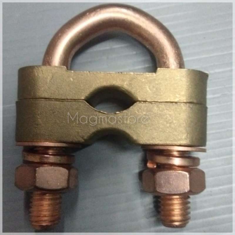 Promo Klem Grounding Ubolt 1 Jalur Import Diskon 23% Di Seller Sumber ...