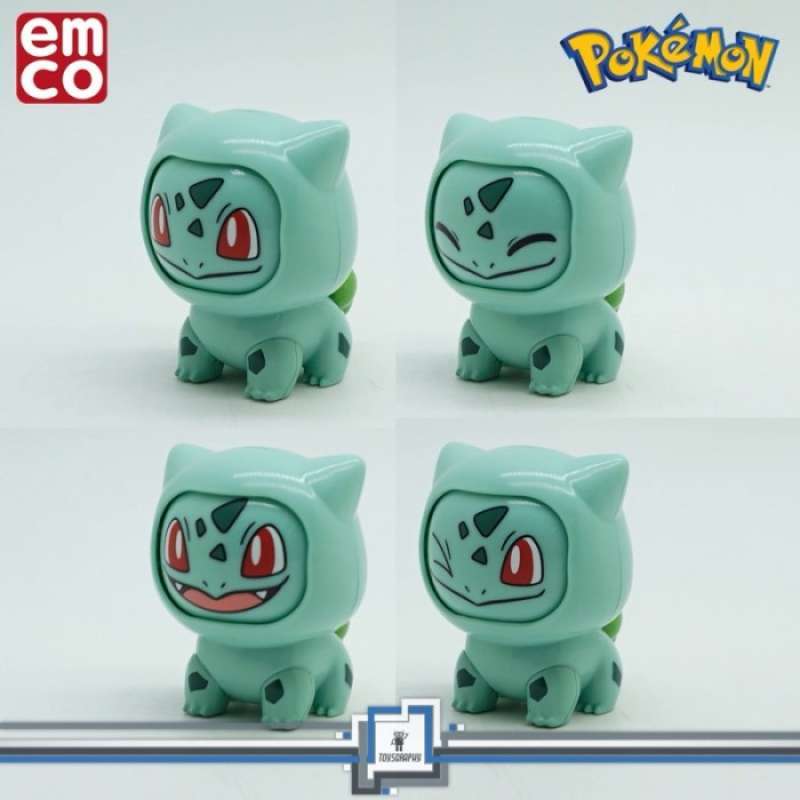 Promo Pokemon Face Off Figure Mainan Pokeball Swap Face Changing ...