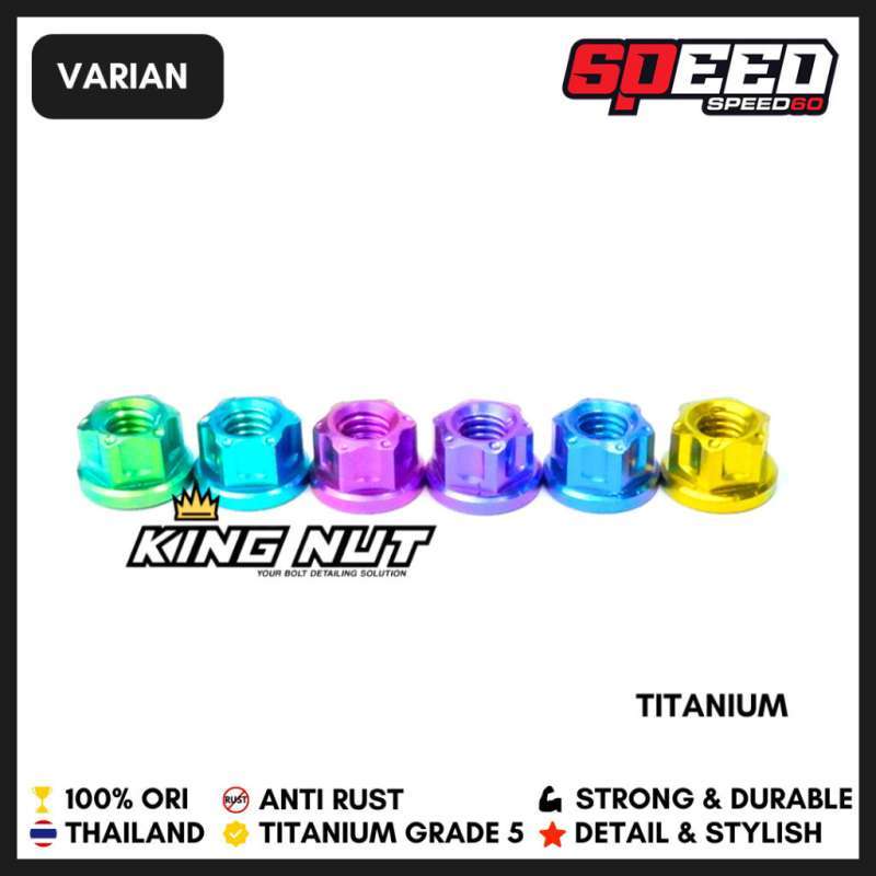 Jual Baut Monting Dudukan Mesin Yamaha F1zr Baut Titanium Grade 5 Probolt Thailand King Nut ...
