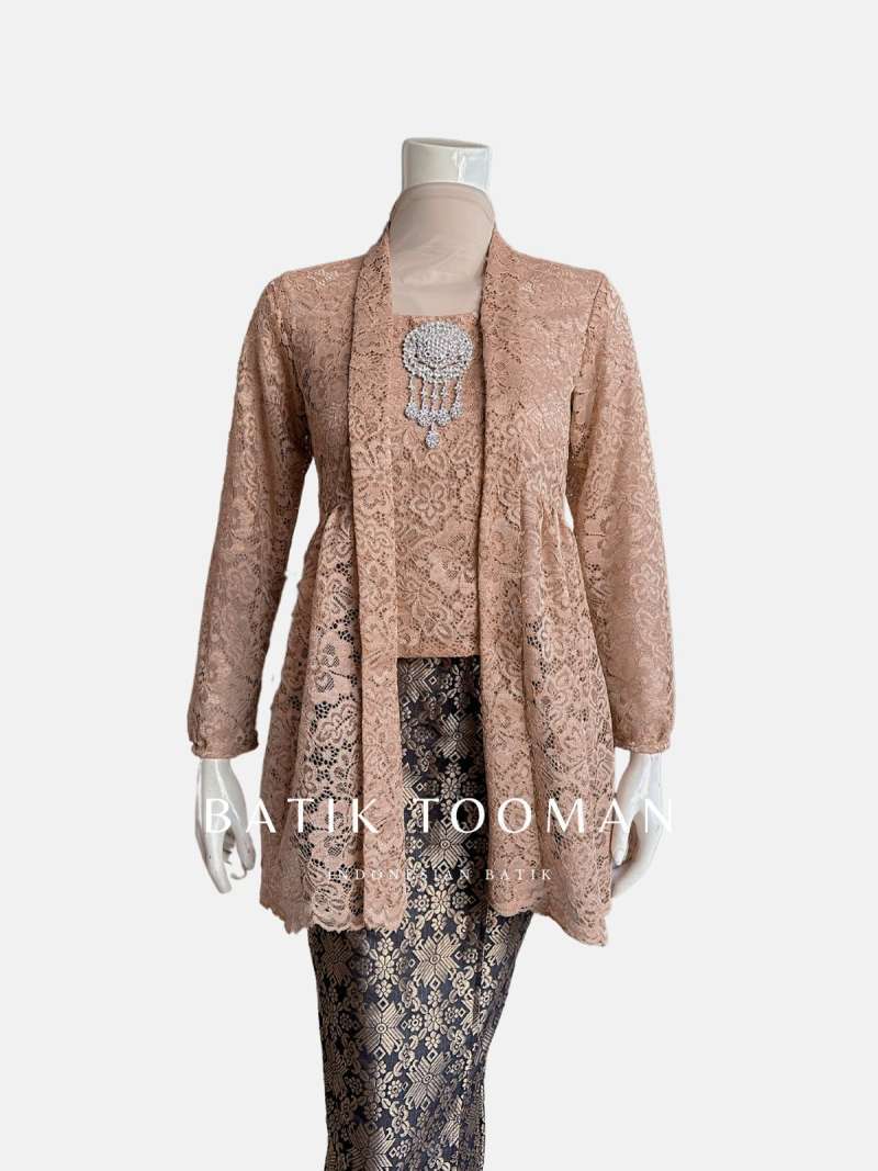 Jual Sartika Choco Series Songket Kebaya Kutu Baru Kartini Brokat Warna ...
