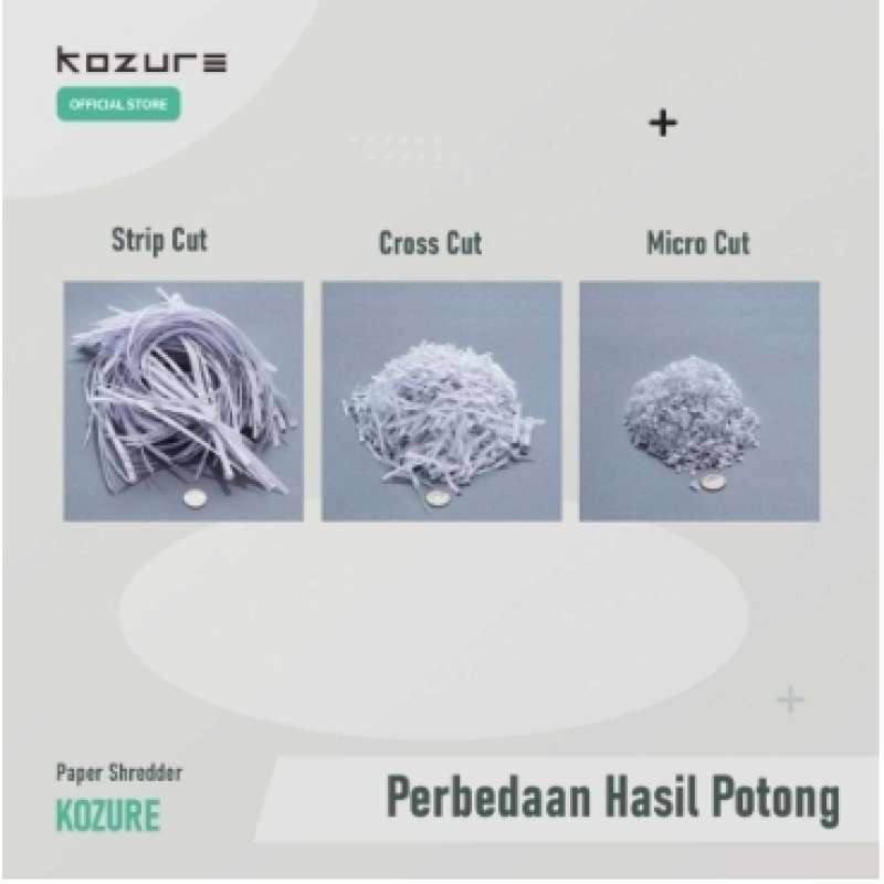 Jual Kozure Paper Shredder Ks-3500 Mc Mesin Penghancur Kertas Micro Cut ...