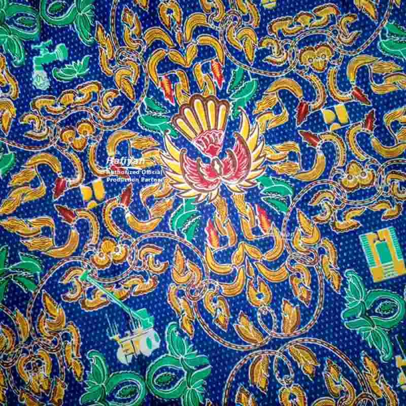 Jual [official] Seragam Wanita Motif Batik Kementrian Pupr - L Di ...