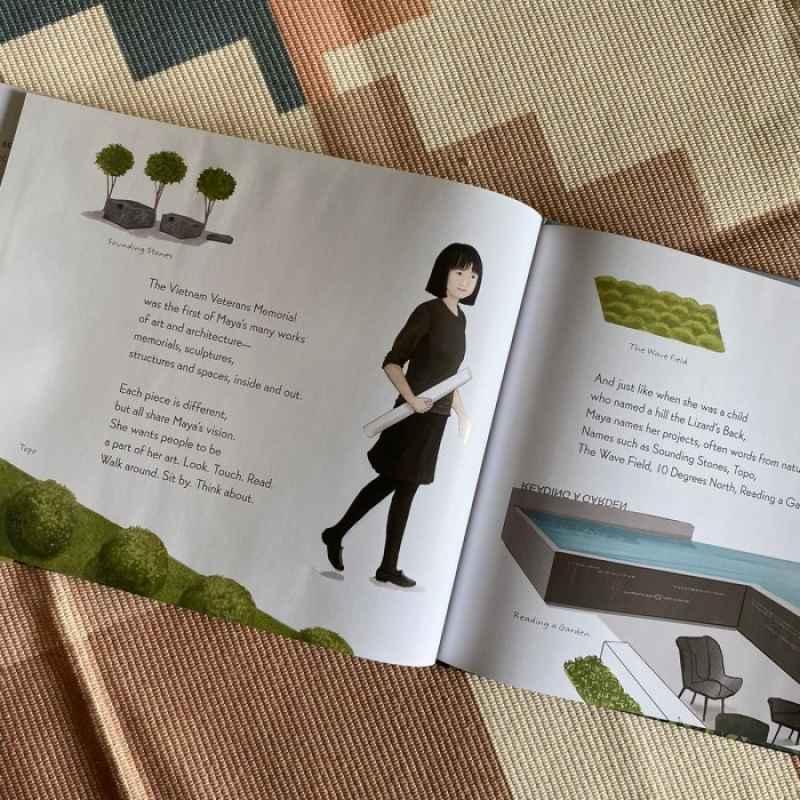 Promo Ori Maya Lin: Artist-architect Of Light And Lines (hc) Jw Harvey ...