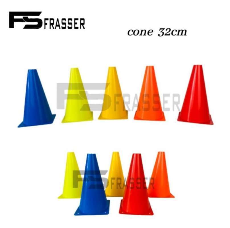 Promo Frasser Cone Cones Kun Bulat Penanda Bola 1 Tas Isi 50 - Cone ...