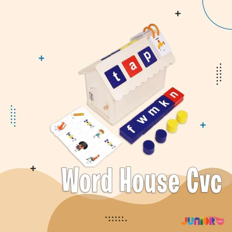 Promo Ori Word House Cvc And Counting Math / Ten Frame Set Math Diskon ...