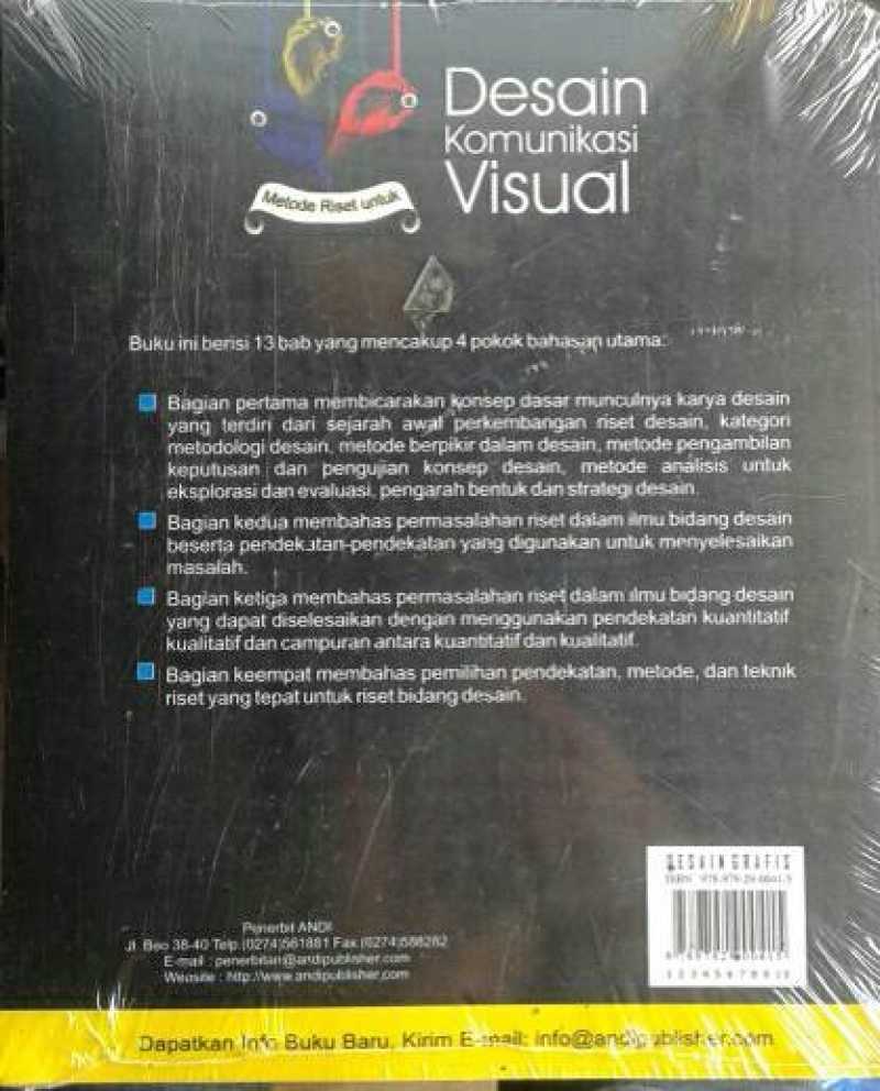 Promo Buku Metode Riset Untuk Desain Komunikasi Visual Diskon 23% Di ...