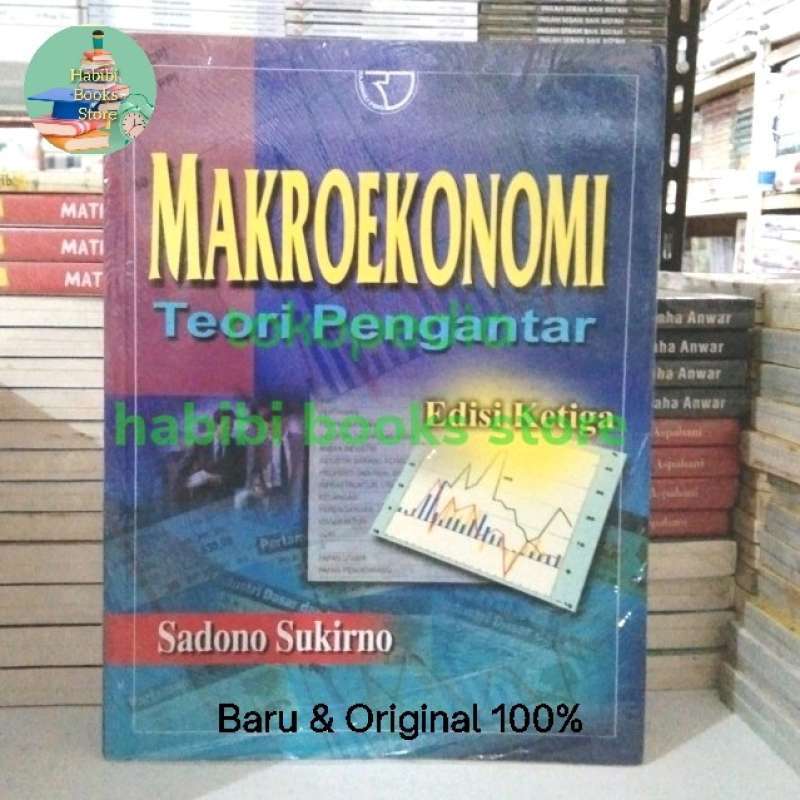 Promo Buku Makroekonomi Te Pengantar Sadono Sukirno Makro Ekono ...