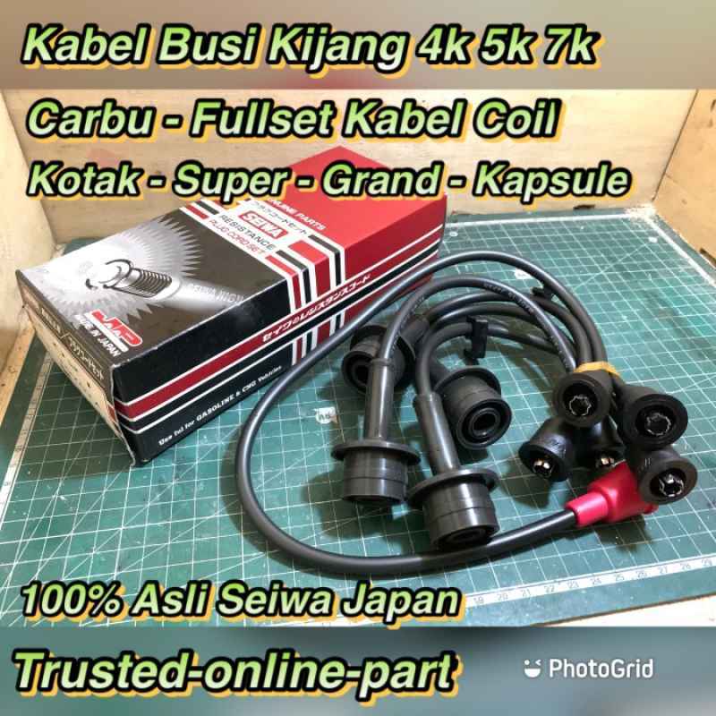 Promo Kabel Busi Kijang Super Grand 5k 7k 100% Asli Seiwa Jpn Diskon 23 ...