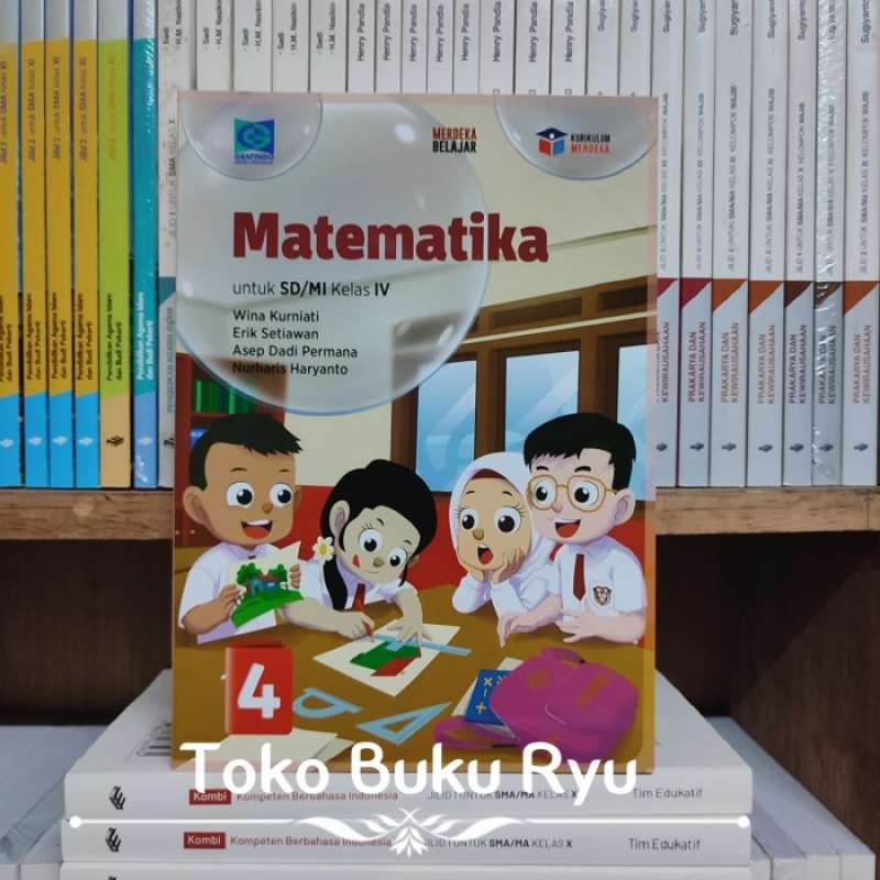 Promo Buku Matematika Kelas 4 Sd Grafindo Kurikulum Merdeka Diskon 23% Di Seller Malini Store ...